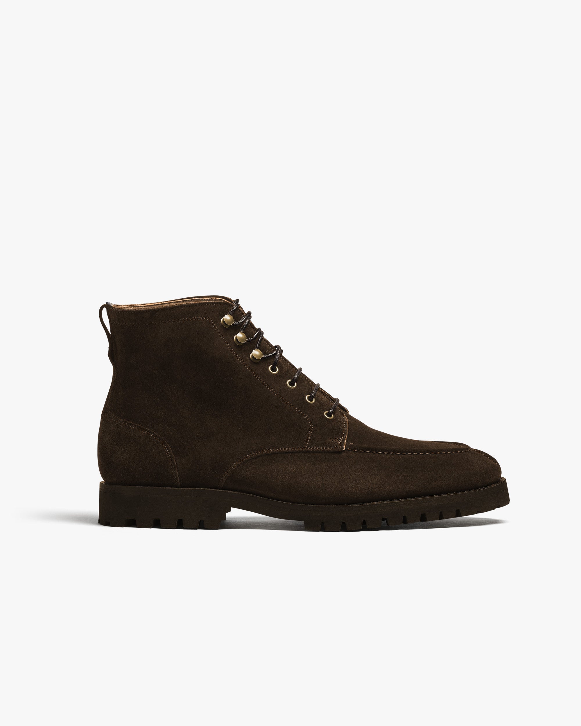 Gothem II – Daim Marron Foncé | Bottines︱Myrqvist