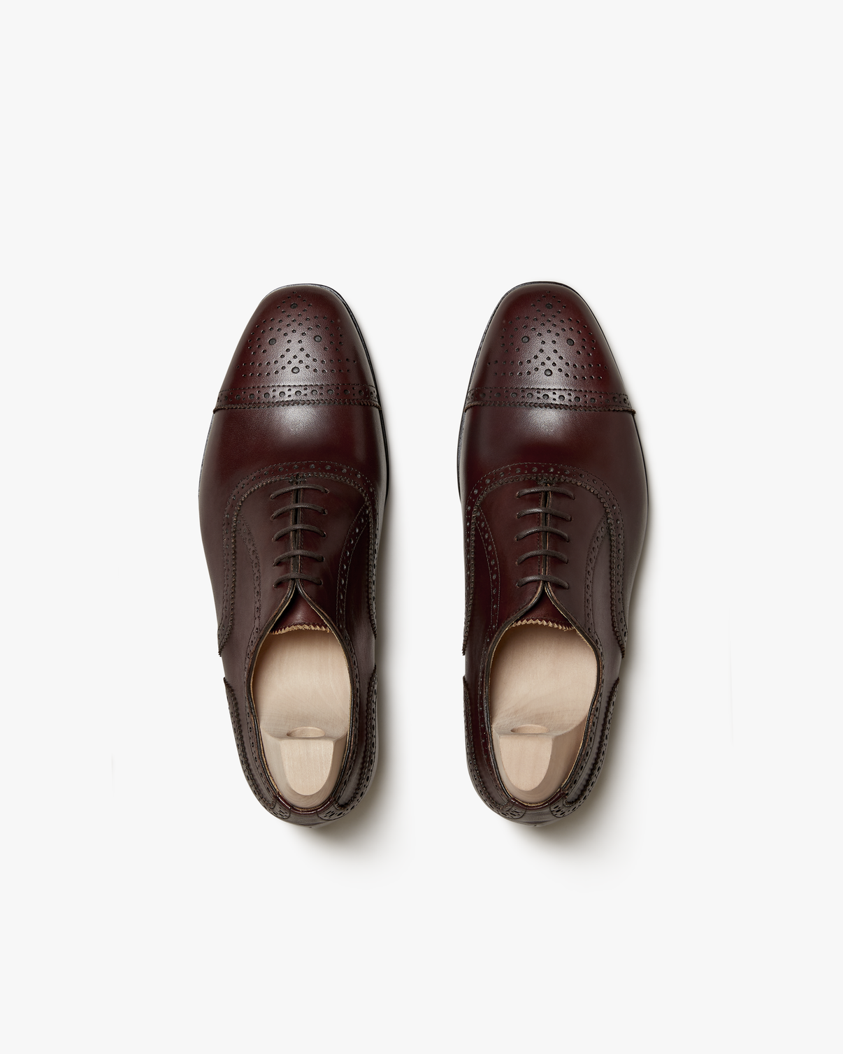 Strömsö II – Dark Mahogany Calf | Oxford Shoes︱Myrqvist